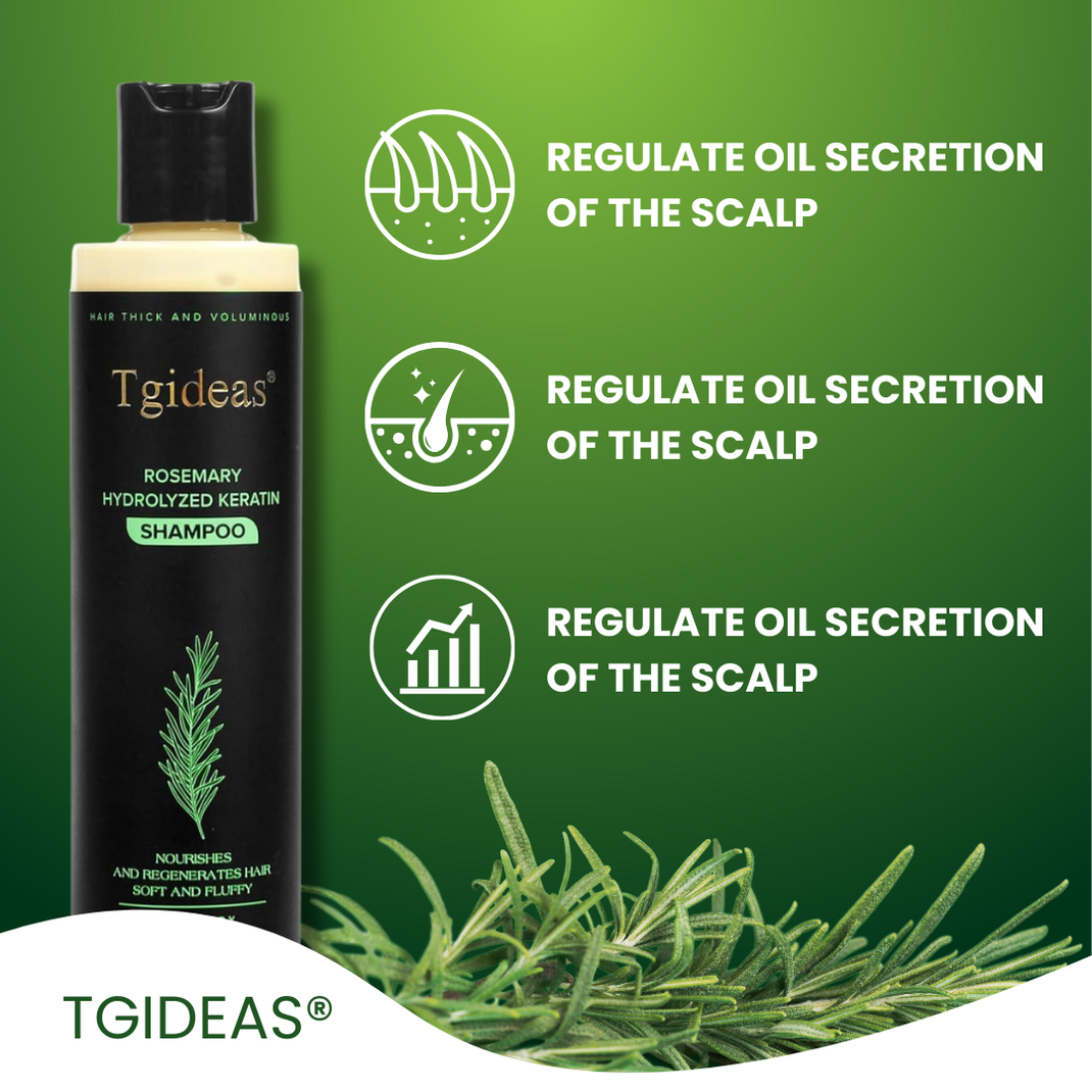 Tgideas® Rosemary Hydrolyzed Keratin Shampoo – Zenviant